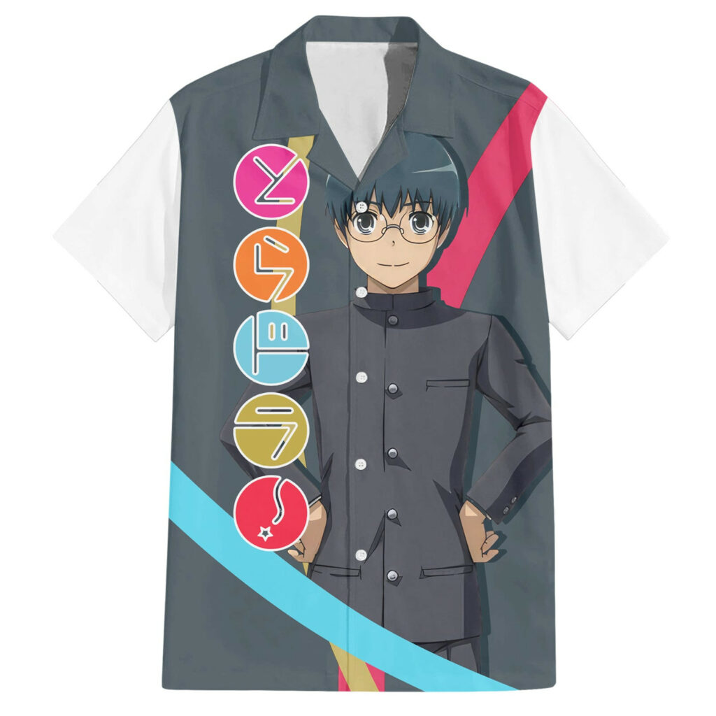 Yusaku Kitamura Hawaiian Shirt Toradora - Unique Anime Apparel for Fans
